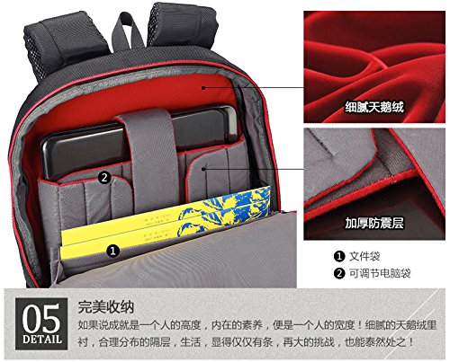 Freebiz Business, Travel & Sports Water Repellent Polyester Laptop Backpack With Adjustable Laptop Bag