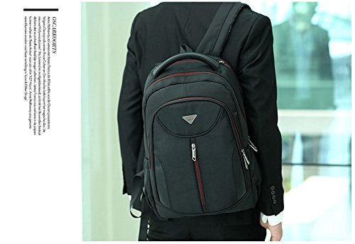 Freebiz Business, Travel & Sports Water Repellent Polyester Laptop Backpack With Adjustable Laptop Bag
