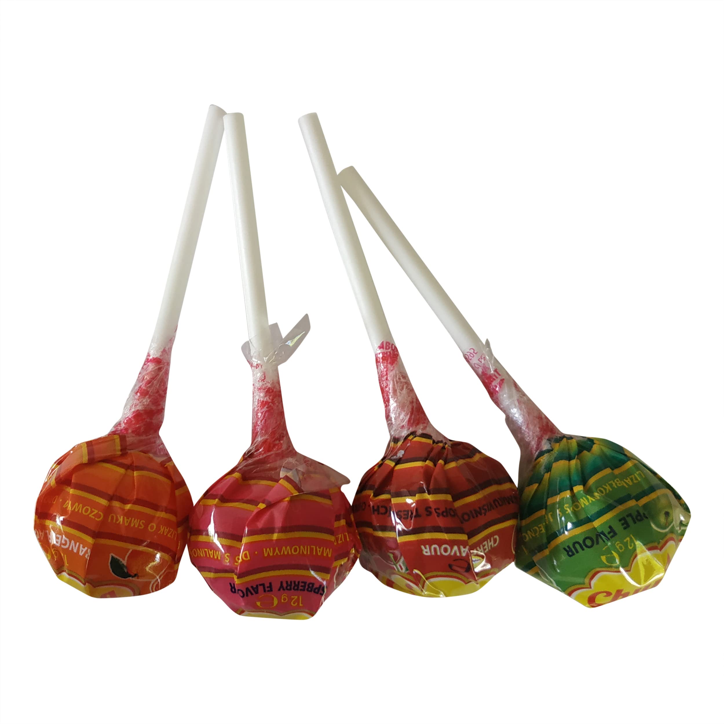 Chupa Chups Lollipops - 16 Pieces, Fresh Fruit Flavored, 6.77 Ounce Total Weight