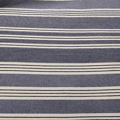 Madison Park Signature Cozy Comforter Set - All Season Bedding Combo Filled Insert and Removable Duvet Cover, Shams, Decorative Pillows, Stripe Blue King (110 in x 96 in) 10 Piece