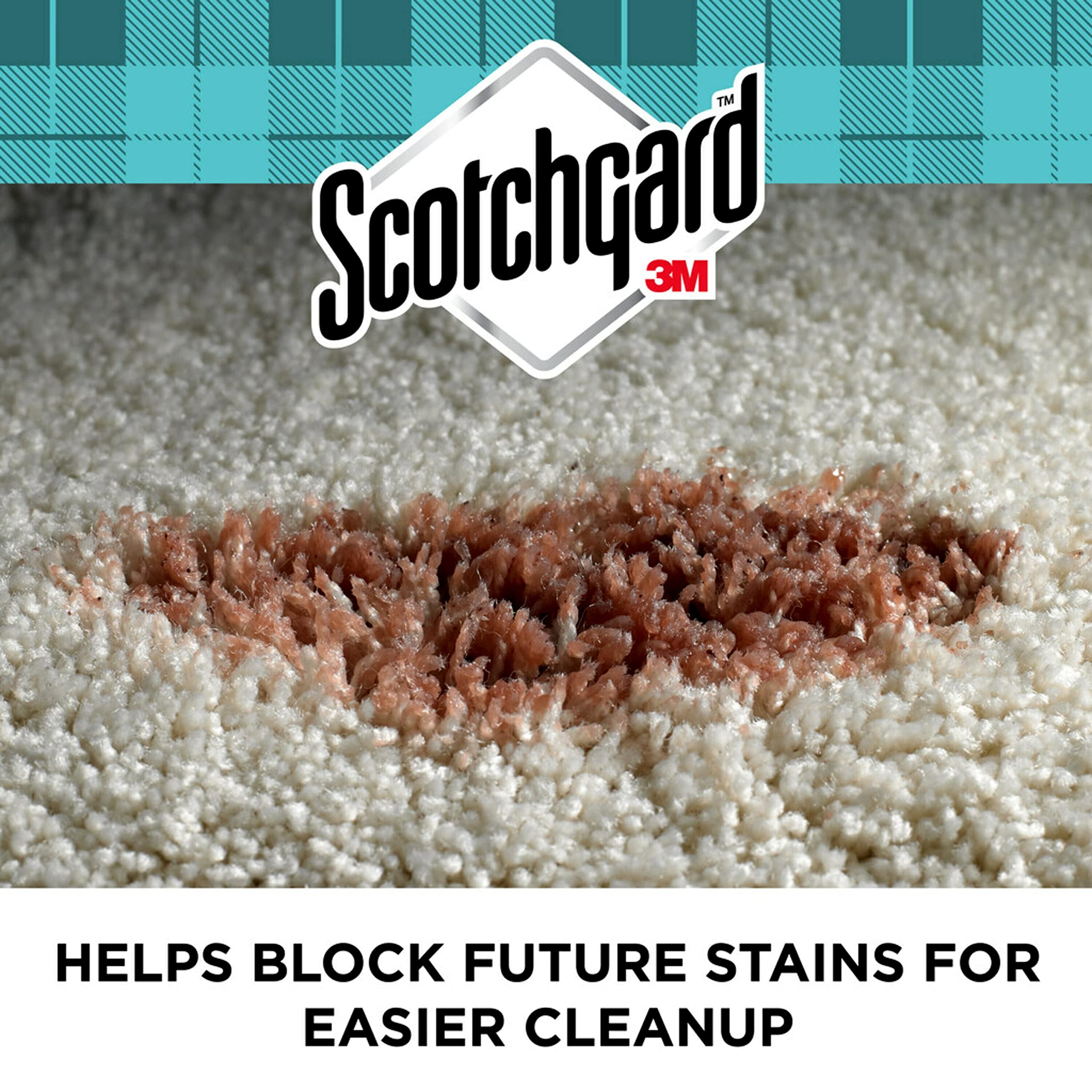 Scotchgard Rug & Carpet Cleaner, Fabric Cleaner Blocks Stains, Cleaning Sprays Make Cleanup Easier, 14 oz