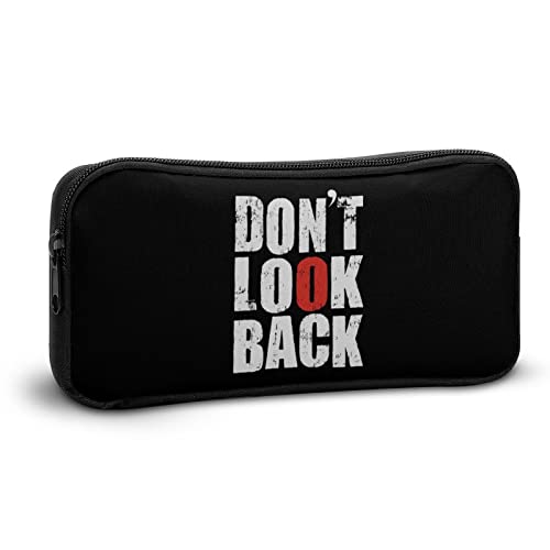 Don't Look Back Pencil Case Pencil Pouch Coin Pouch Cosmetic Bag Office Stationery Organizer