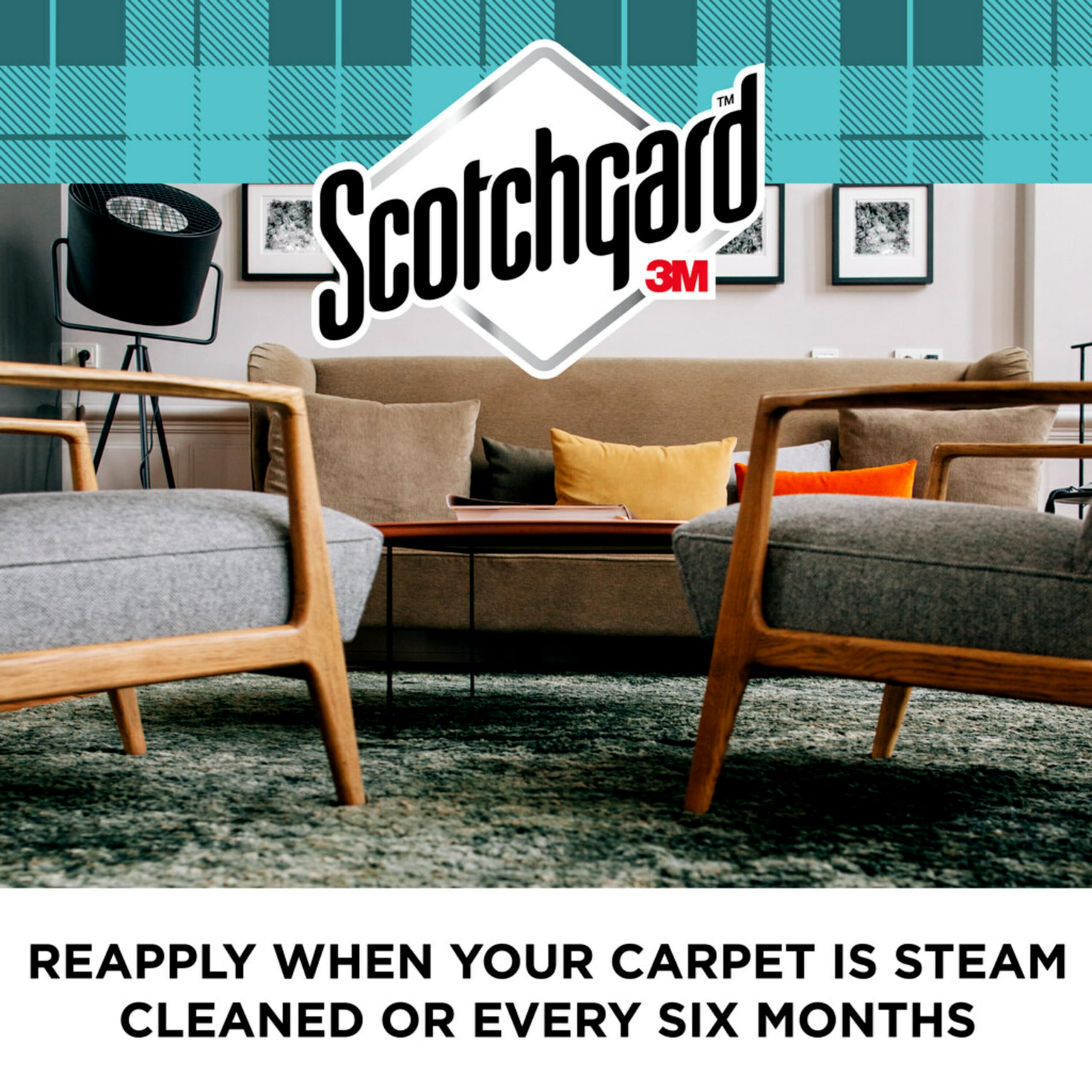 Scotchgard Rug & Carpet Cleaner, Fabric Cleaner Blocks Stains, Cleaning Sprays Make Cleanup Easier, 14 oz