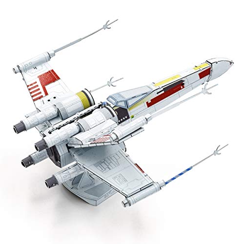 Fascinations Metal Earth Premium Series Star Wars X-Wing Starfighter in Color 3D Metal Model Kit