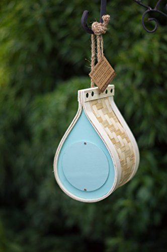 Wildlife World Dew Drop Butterfly House Garden Habitat - Wooden Nest for Bugs, Butterflies, Moths & Lacewings
