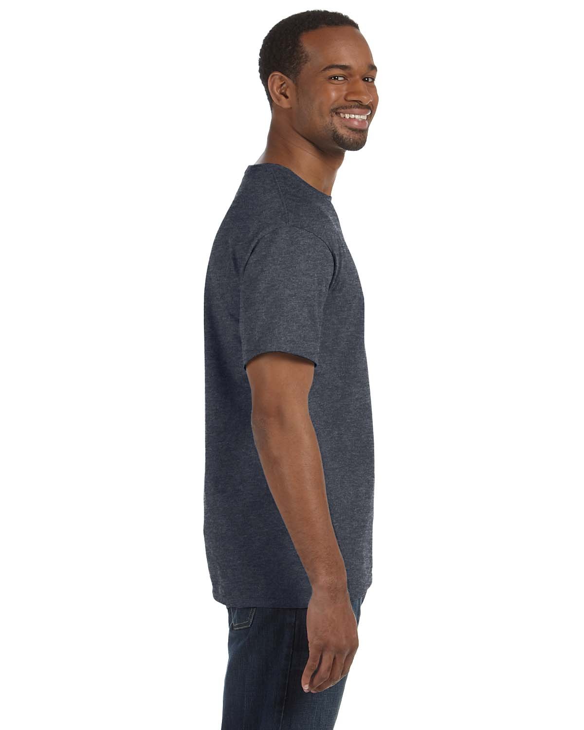 Hanes Tagless® Men`s T-Shirt Charcoal Heather
