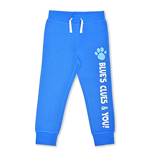 Nickelodeon Blue’s Clues & You Boys’ Sweatshirt and Jogger Set for Infant and Toddler – Blue/Navy