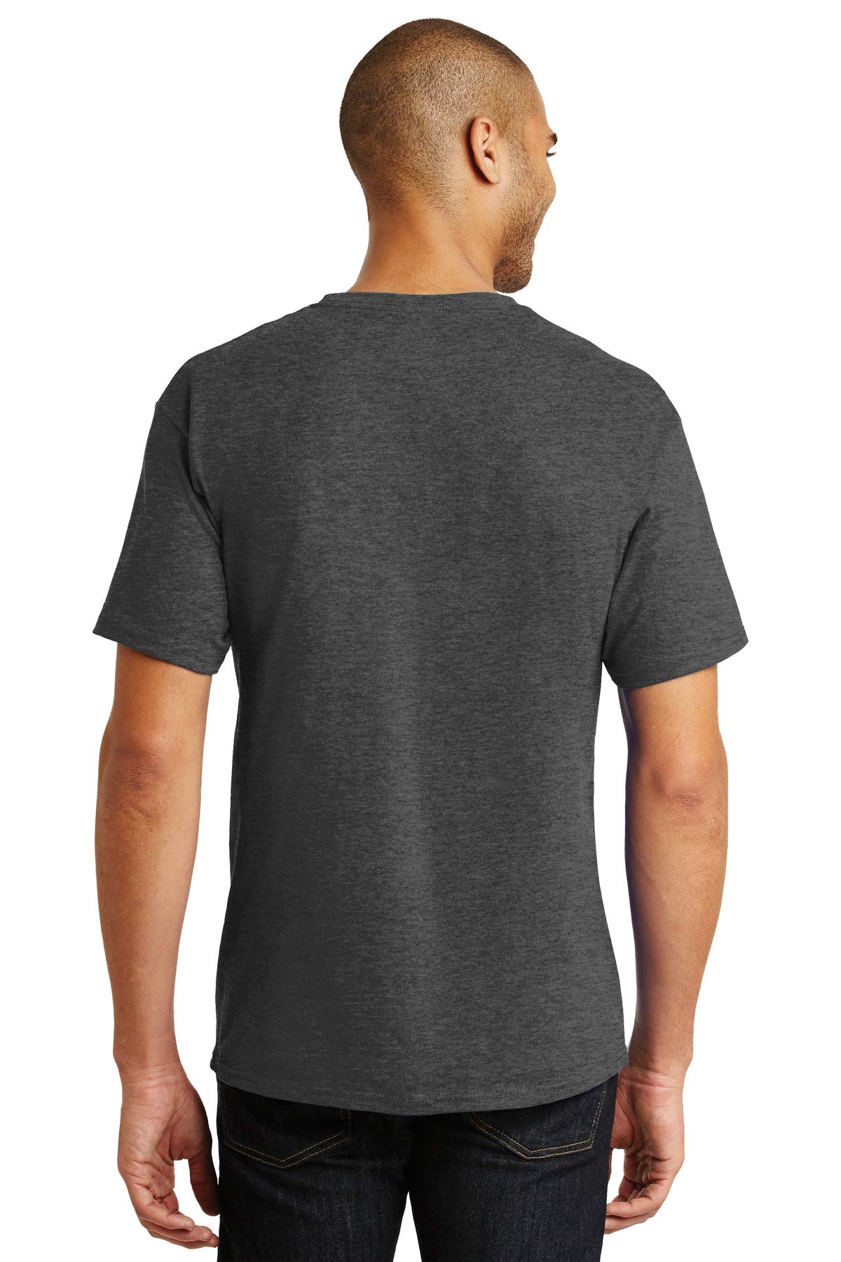 Hanes Tagless® Men`s T-Shirt Charcoal Heather