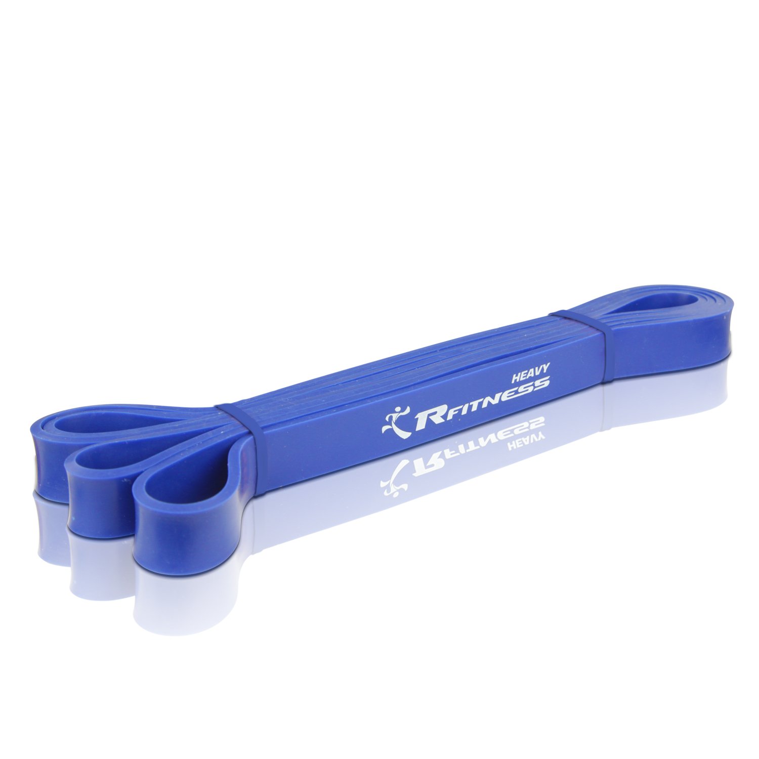 Furinno RFitness Professional 41-Inch Long Loop Stretch Latex Exercise Band, Heavy (Blue)