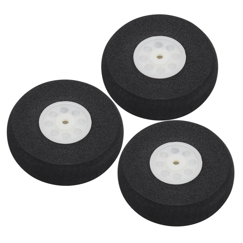 1 Set Aluminum Main Landing Gear Wheel Kit RC Airplane Cessna 182 Parts Replacement 40 Size ARF PNP