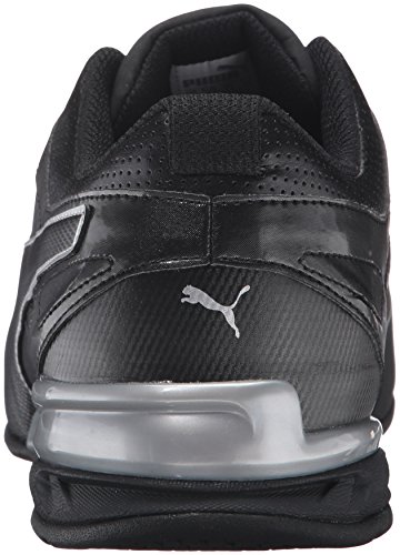 PUMA Men's Tazon 6 FM Shoes, PUMA Black/PUMA Silver, 12 M