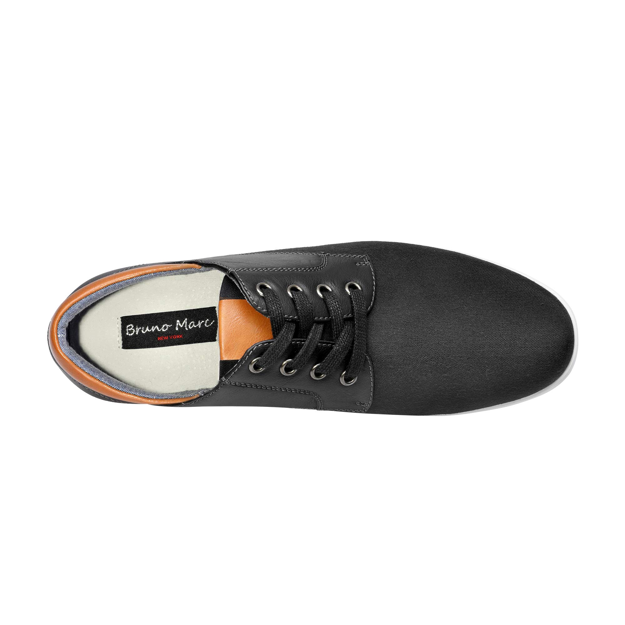 Bruno Marc Mens Oxfords Sneakers Casual Dress Shoes, Black - 10.5 (RIVERA-01)