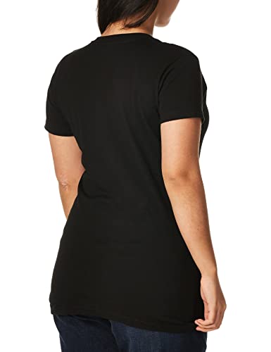 Nintendo Womens Legend of Zelda Shield Crew Neck Graphic T-Shirt T Shirt, Black, Medium US