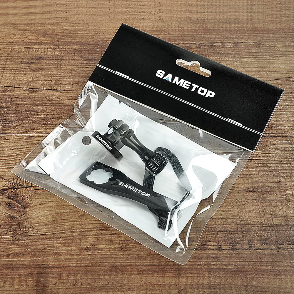 Sametop Tripod Adapter Aluminum Screw Mount Compatible with Gopro Hero 13, 12, 11, 10, 9, 8, 7, 6, 5, 4, Session, 3+, 3, 2, 1, Hero (2018), Fusion, Max, DJI Osmo Action Cameras