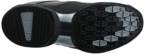 PUMA Men's Tazon 6 FM Shoes, PUMA Black/PUMA Silver, 12 M