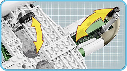 Cobi toys 390 Pcs Hc WWII /5721/ Messerschmitt Me 262A 1A