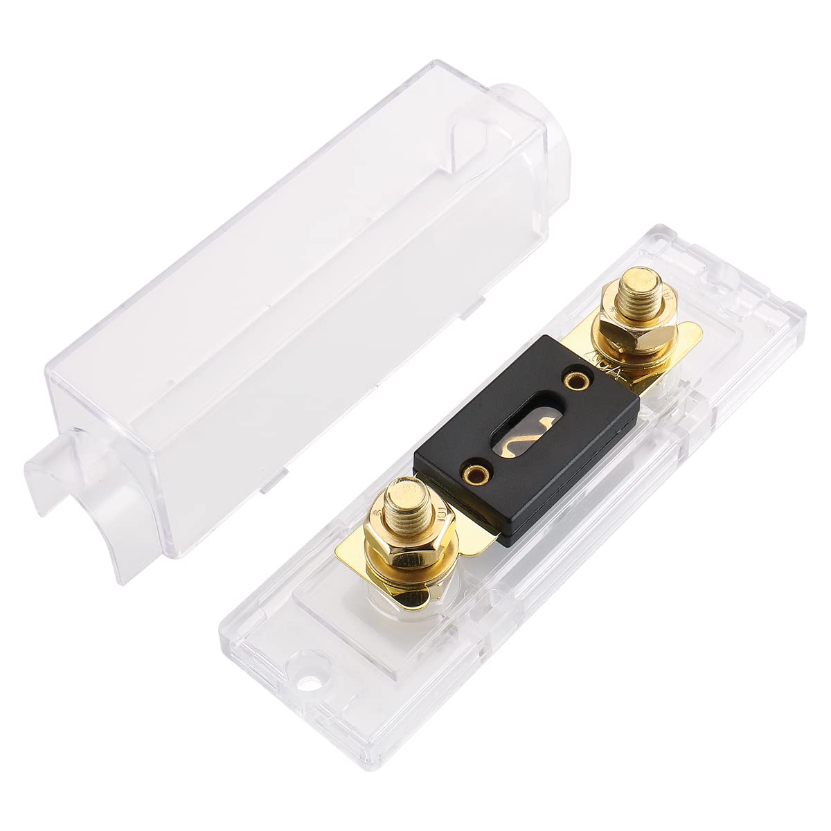 Baomain Electrical Protection ANL Fuse Holder Kit for Car Vehicles Audio System RoHS with 40Amp ANL Fuses (ANL 40A) (1 x Holder; 1 x Fuses)