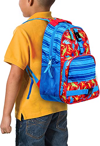 Stephen Joseph girls Dino Backpack, Dino, One Size US
