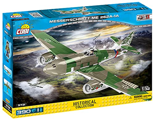 Cobi toys 390 Pcs Hc WWII /5721/ Messerschmitt Me 262A 1A