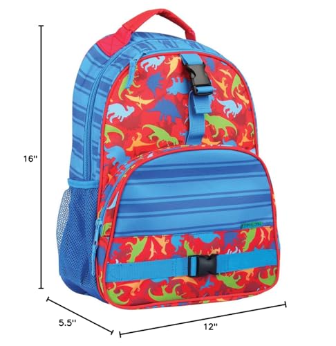 Stephen Joseph girls Dino Backpack, Dino, One Size US