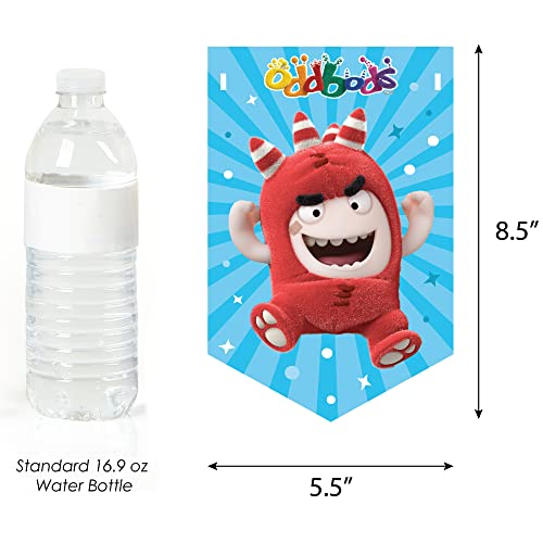 Oddbods - Kids Birthday Party Bunting Banner - Party Decorations - Happy Birthday