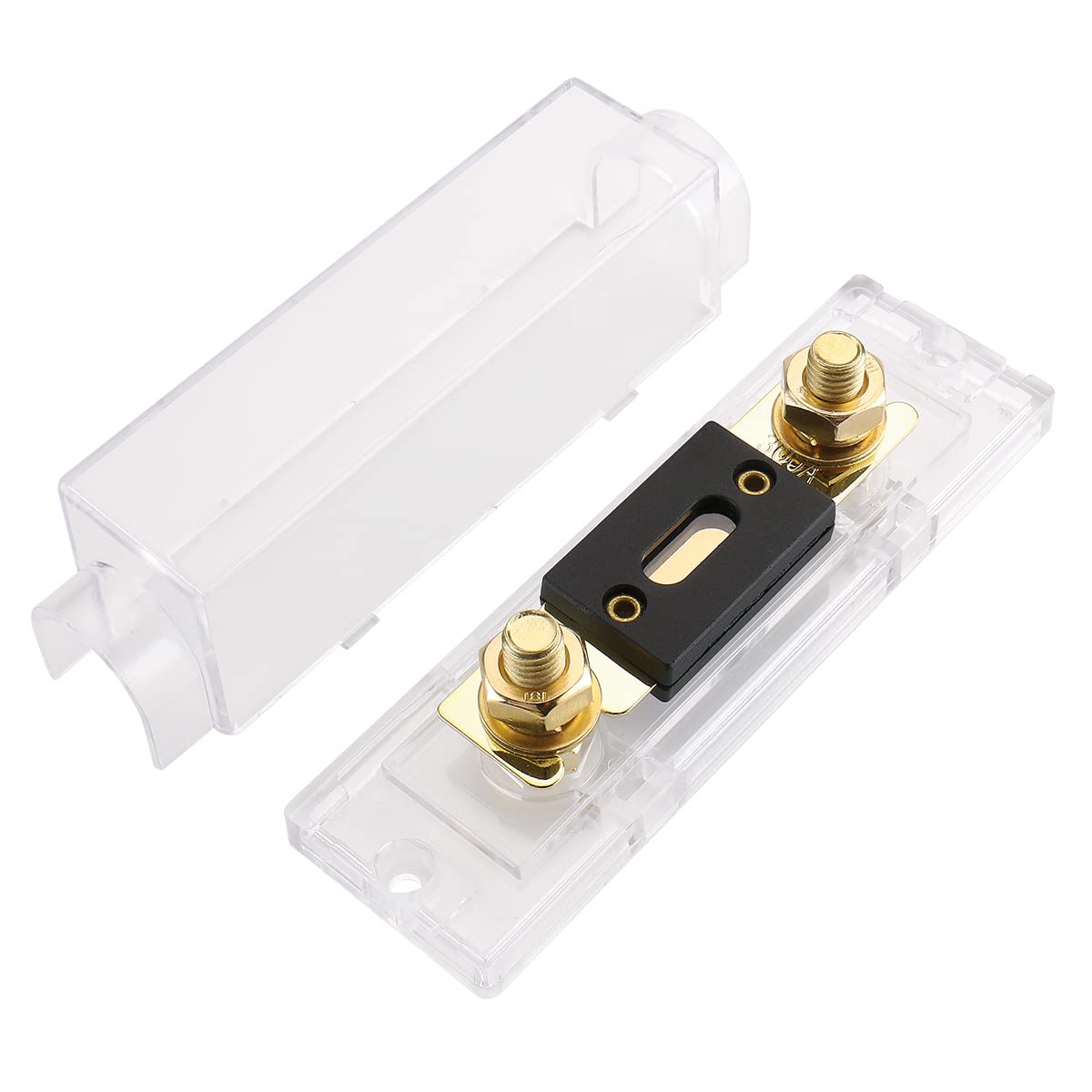 Baomain Electrical Protection ANL Fuse Holder Kit for Car Vehicles Audio System RoHS with 300 Amp ANL Fuses(ANL 300A) (1 x Holder,1 x Fuses)
