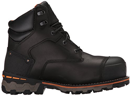 Timberland PRO Men's Boondock 6 Inch Composite Safety Toe Waterproof Industrial Work Boot, Black, 10.5