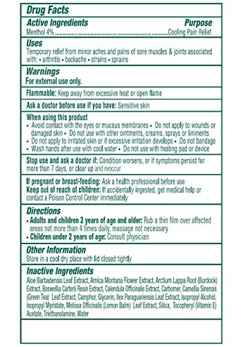 Biofreeze Colorless Roll-On, Fast Acting, Long Lasting, & Powerful Topical Pain Reliever, Cream, (Packaging May Vary) ,3 Fl Oz (Pack of 3)