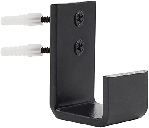 ZEKOO Sliding Barn Door Hardware Door Bottom Floor Guide Wall Guide with Screws Matte Black