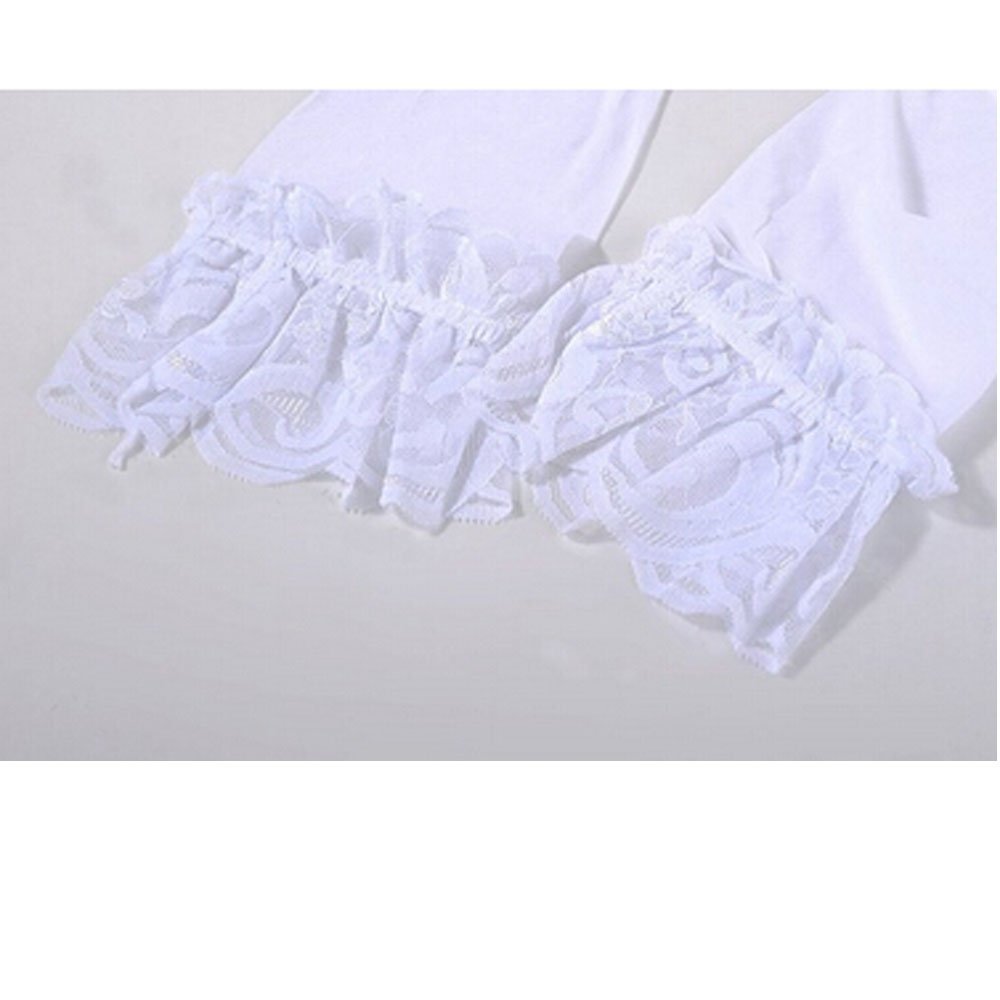 TAKIYA Womens Lace Garter Belt Panties & Sheer Stockings 3 Pieces Lingerie Sets