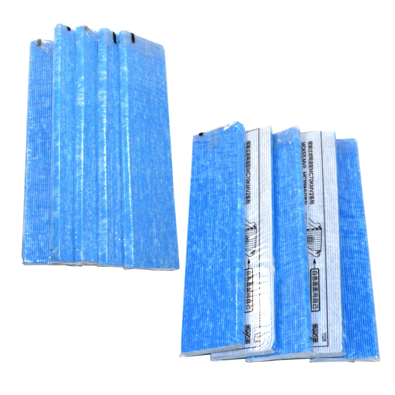 HQRP 10-Pack Air Filter compatible with DAIKIN MC70L MC70LVM MCK75K MCK75L MC75K MC75L MC75M MC75N MC75P MC80R Series models