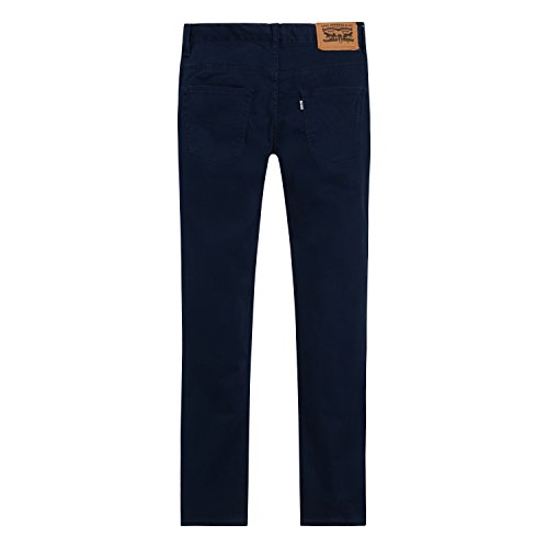Levi's Boys' Little 511 Slim Fit Uniform Pants, Dress Blues, 5