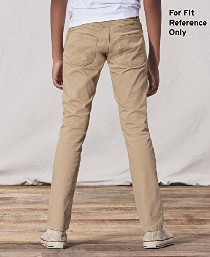 Levi's Boys' Little 511 Slim Fit Uniform Pants, Dress Blues, 5
