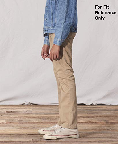 Levi's Boys' Little 511 Slim Fit Uniform Pants, Dress Blues, 5