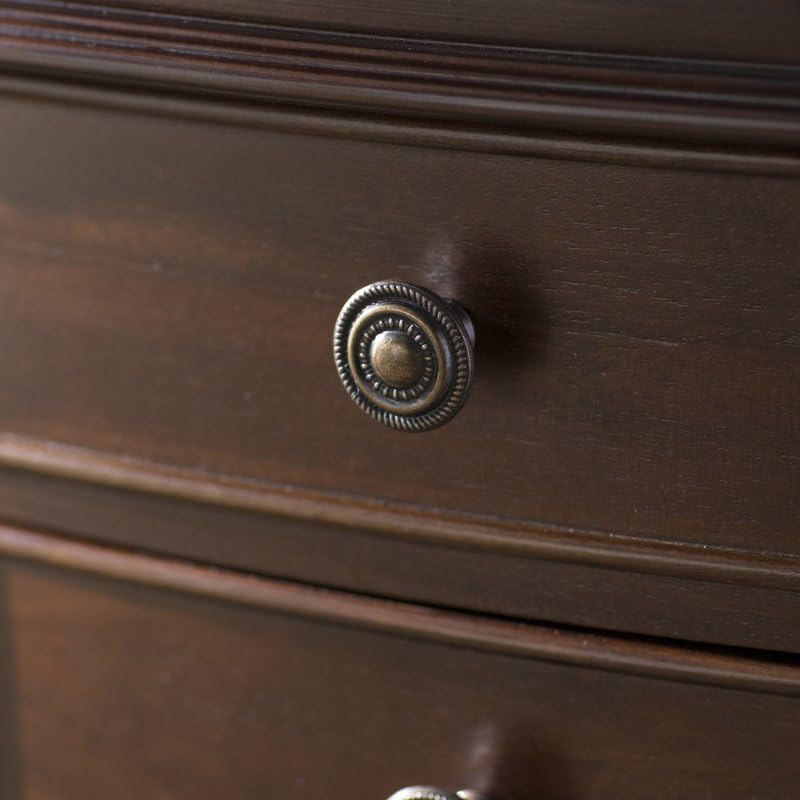 Hives and Honey Landry Jewelry Armoire, 18W x 12.5D x 40H", Walnut