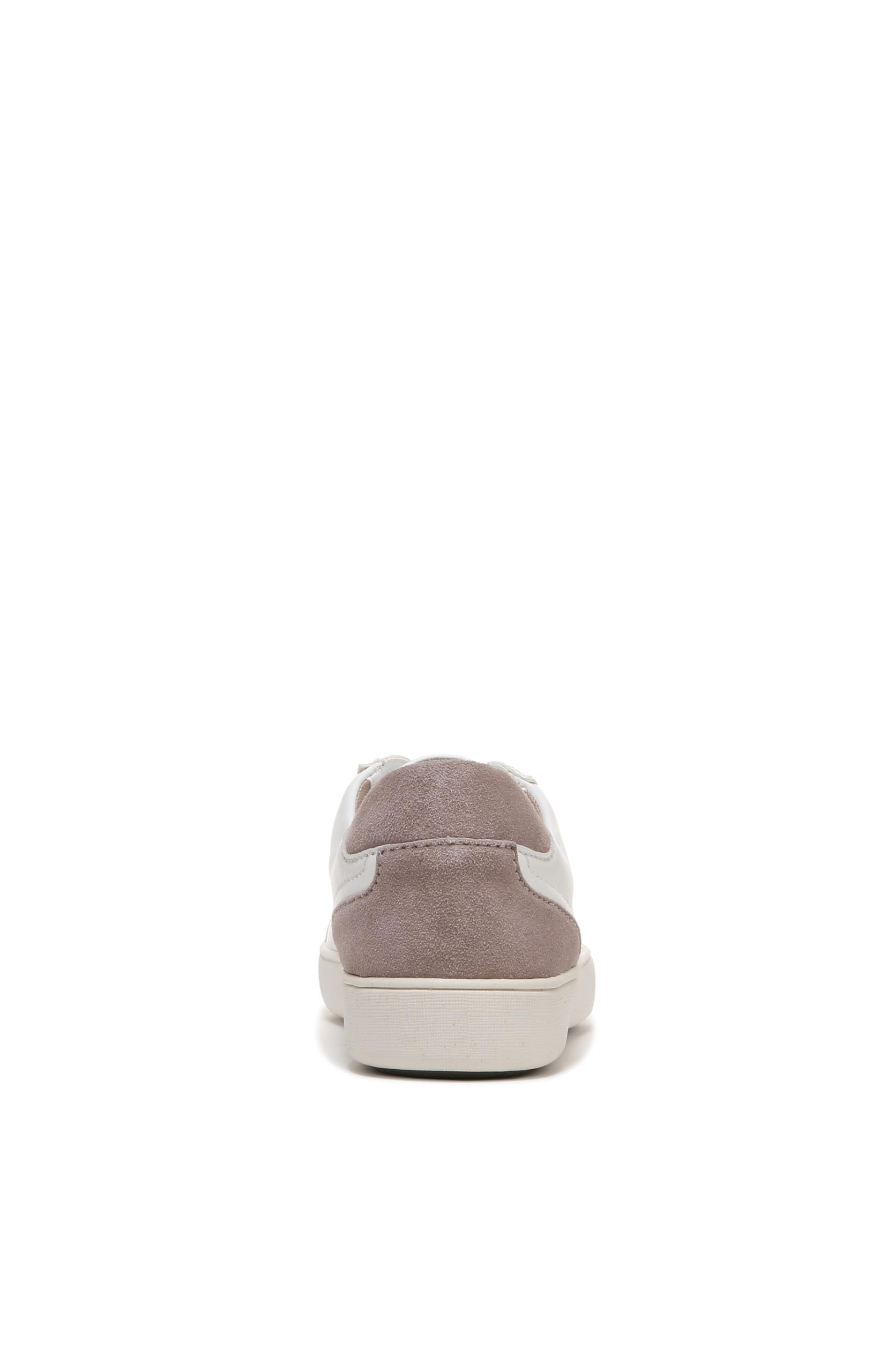Naturalizer Womens Morrison Comfortable Lace Up Fashion Casual Sneaker,White Leather Taupe,8.5 W US
