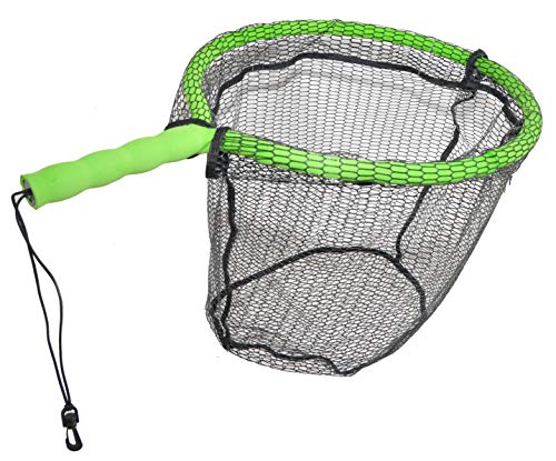 Foreverlast Inc. Generation 2 Non-Snag Floating Fishing Landing Net for Wade Fishing and Fly Fishing, Standard Net, One Size