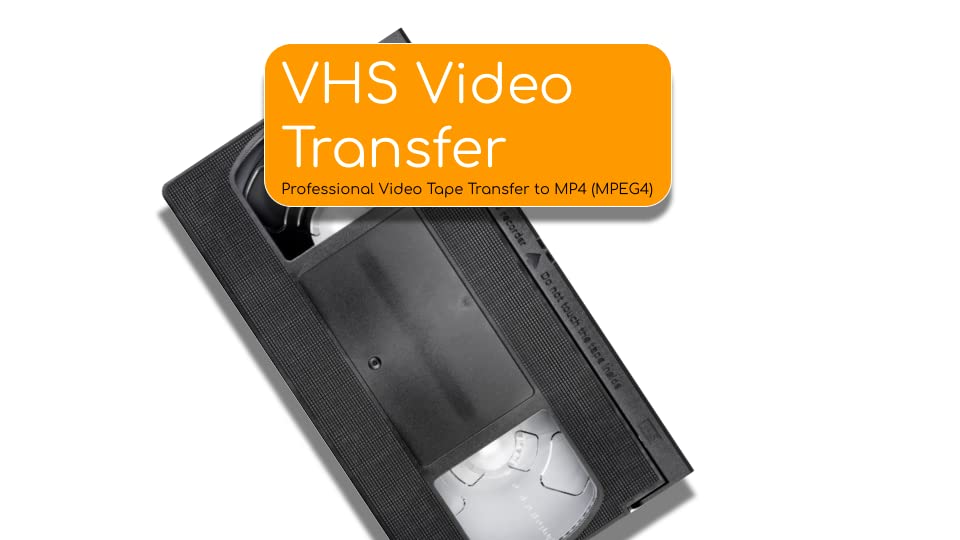 Lotus Media Video Tape Transfer Service, Digitization to MP4 (VHS, VHS-C, Hi8, Video 8, Digital8, 8mm, MiniDV, Beta, Audio) - New Customer Offer
