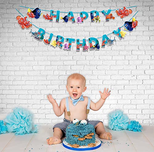 Seyal® Find Nemo Happy Birthday Banner