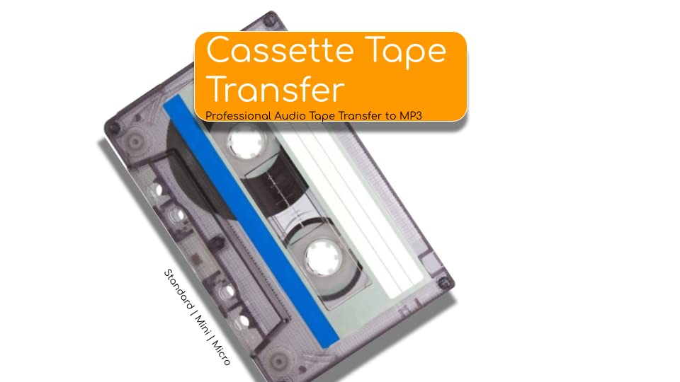 Lotus Media Video Tape Transfer Service, Digitization to MP4 (VHS, VHS-C, Hi8, Video 8, Digital8, 8mm, MiniDV, Beta, Audio) - New Customer Offer