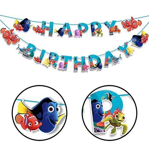 Seyal® Find Nemo Happy Birthday Banner