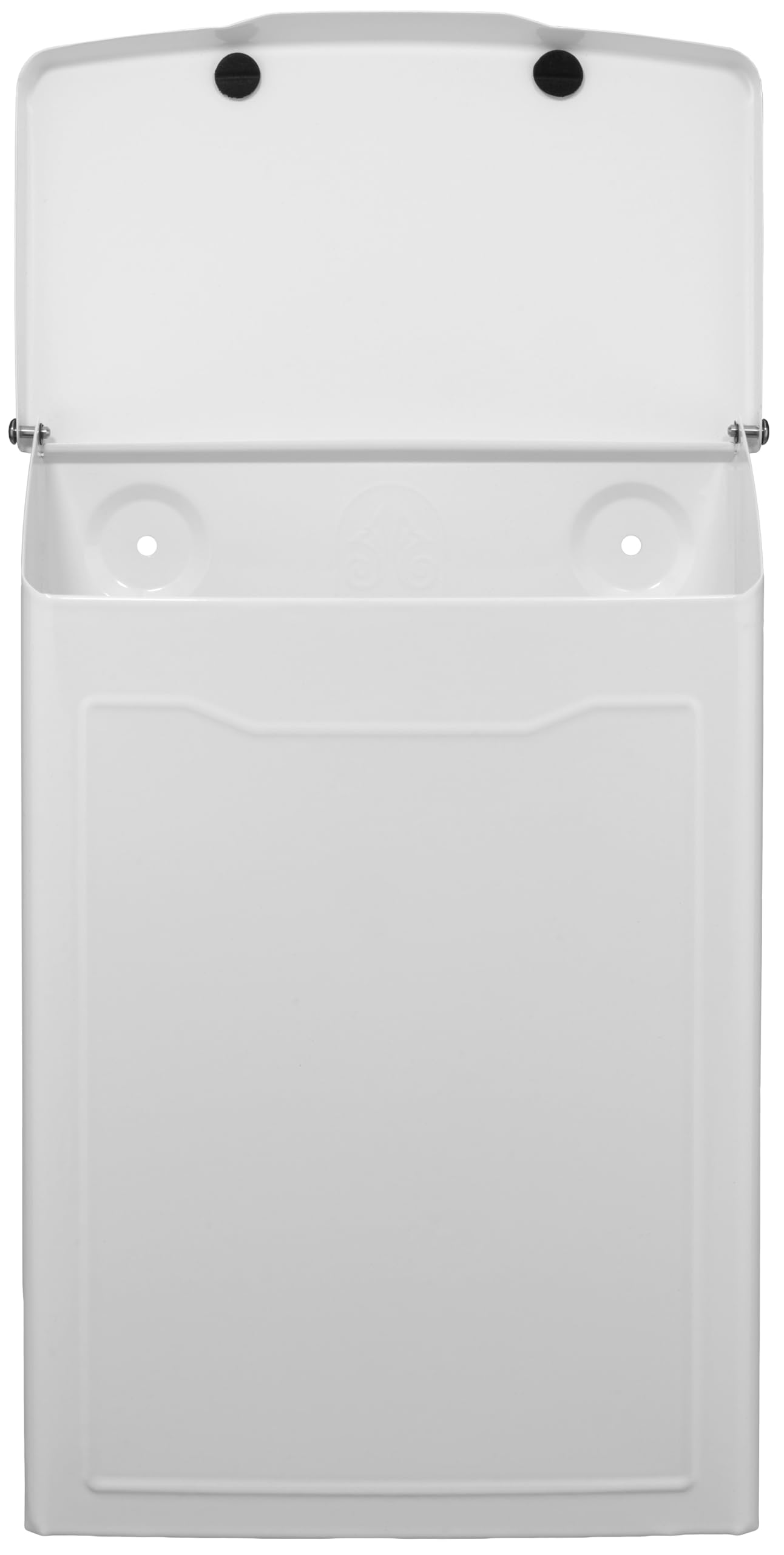 ARCHITECTURAL MAILBOXES 2681W White Marina Wall Mount Mailbox, Small