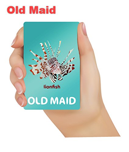 GO Fish Untamed Oceans, a Go Fish Card Game for Kids 4-8 and Up – Play Old Maid and Slap Jack with Same Deck – Easy to Learn – Fun for Families, Game Night and Classroom – Great Gift Idea