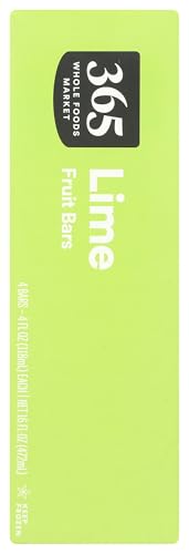 365 by Whole Foods Market, Bar Fruit Lime, 16 Fl Oz, 4 Pack