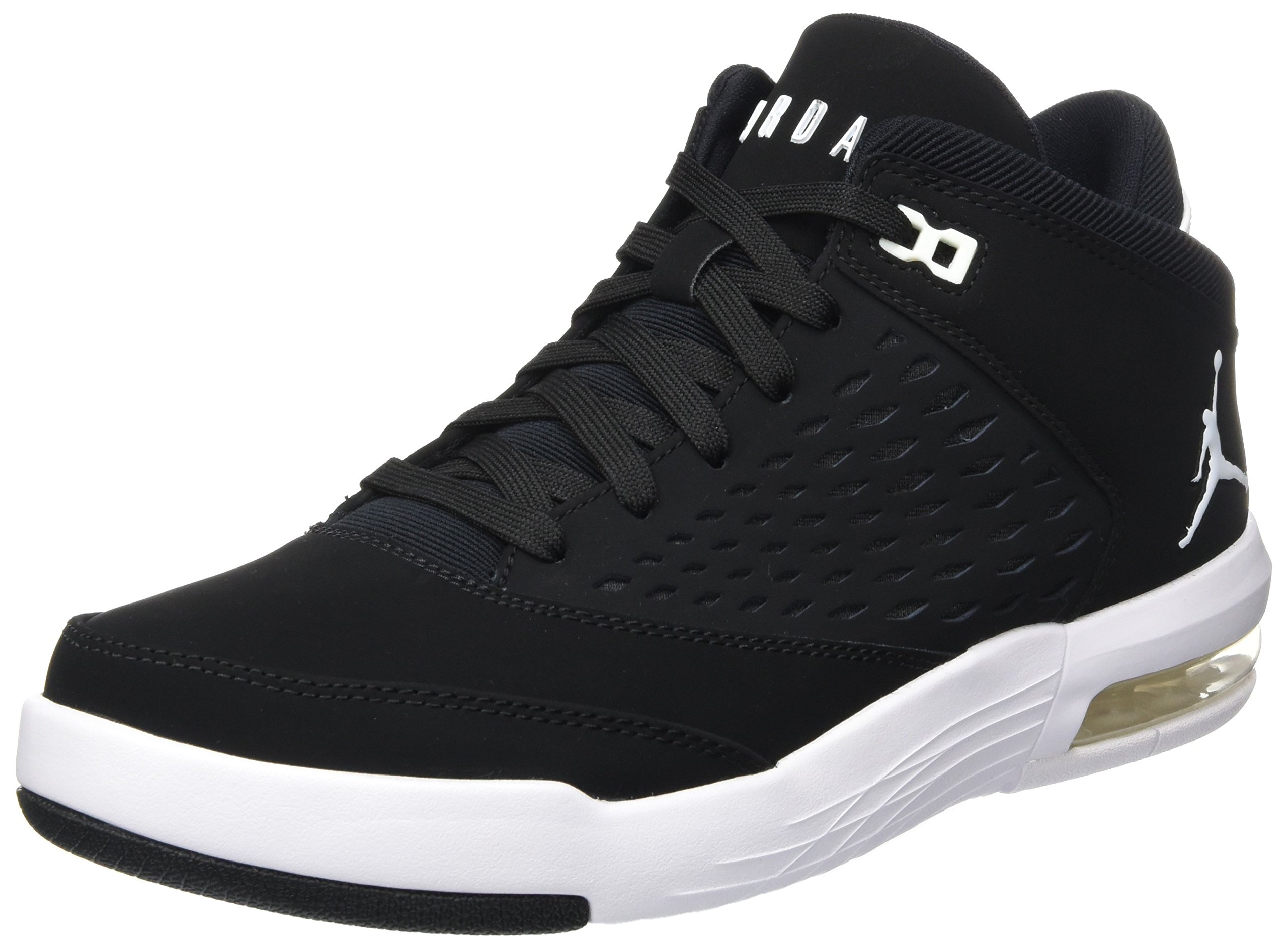 Jordan Men's Flight Original 4 Shoes, Black/White-gym Red, 10.5