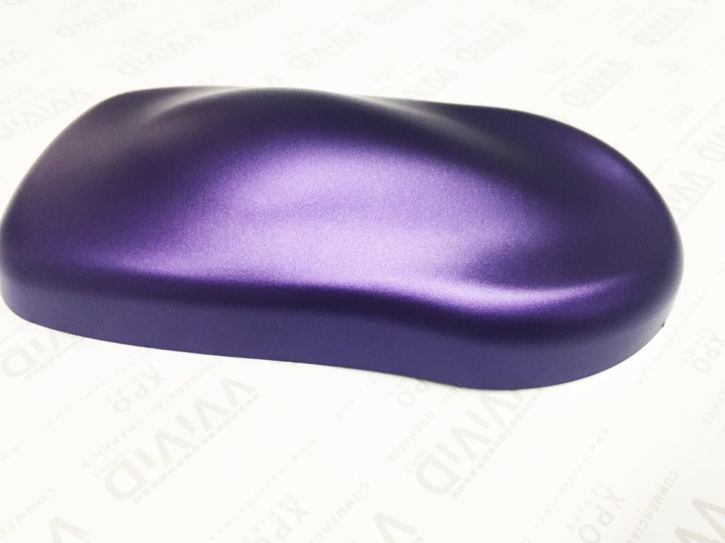 VViViD+ Matte Metallic Purple (Ghost) Vinyl Wrap Roll (100ft x 5ft)