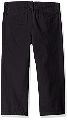 The Children's Place Boys' Uniform Pleated Chino Pants, New Navy, 8 husky