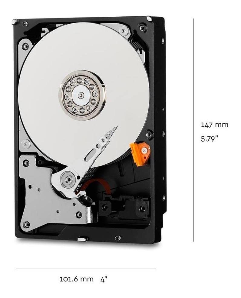 Western Digital 1TB WD Purple Surveillance Internal Hard Drive HDD - SATA 6 Gb/s, 64 MB Cache, 3.5" - WD10PURZ