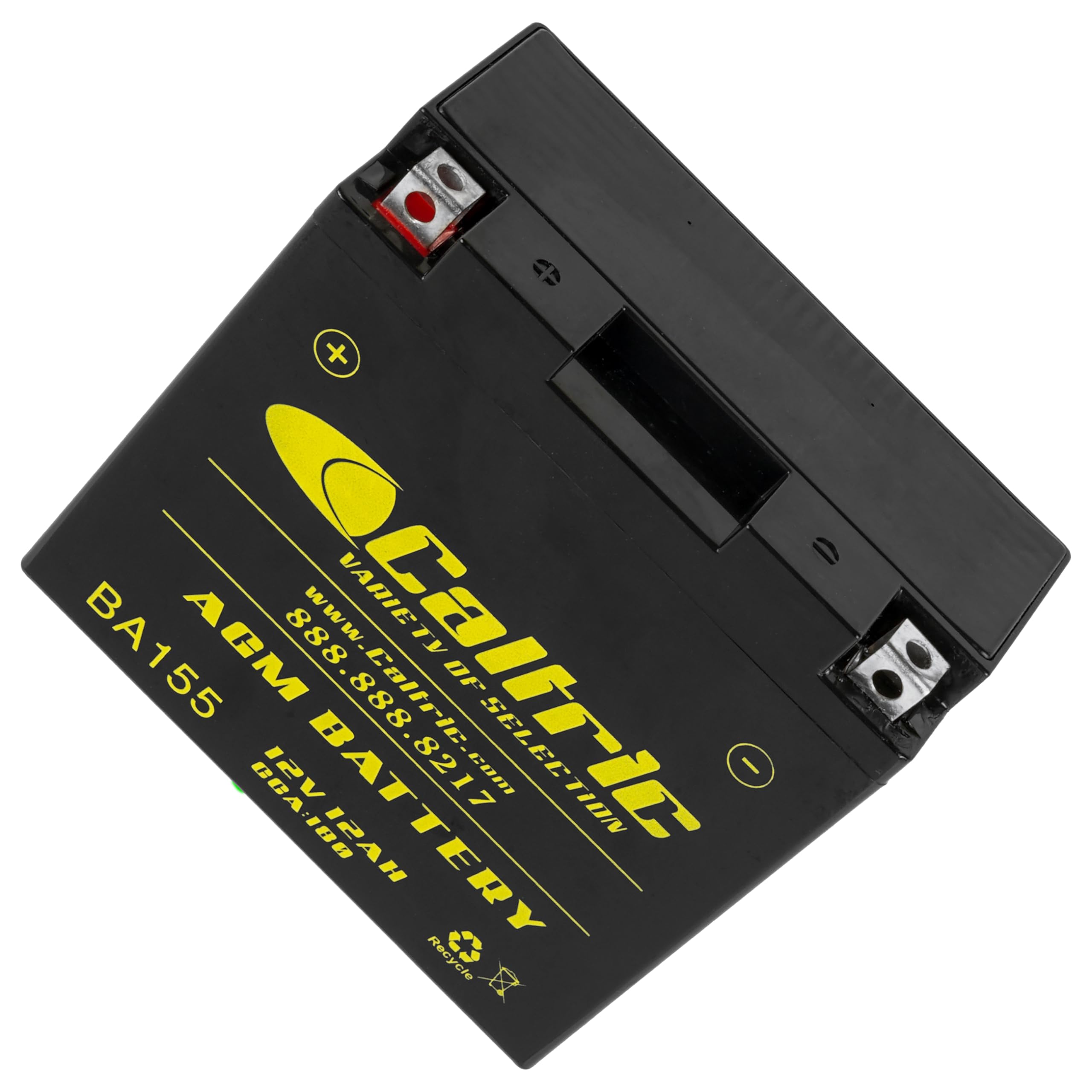 Caltric Agm Battery Compatible with Yamaha Xvs1100At V-Star 1100 Silverado 2003-2009