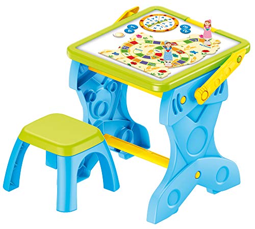 Liscianigiochi Carotina Banquet Chalkboard Led 3 in 1 Game for Kids, 77465, Multicolor, 94.5 x 9 x 67 cm; 2.8 kg